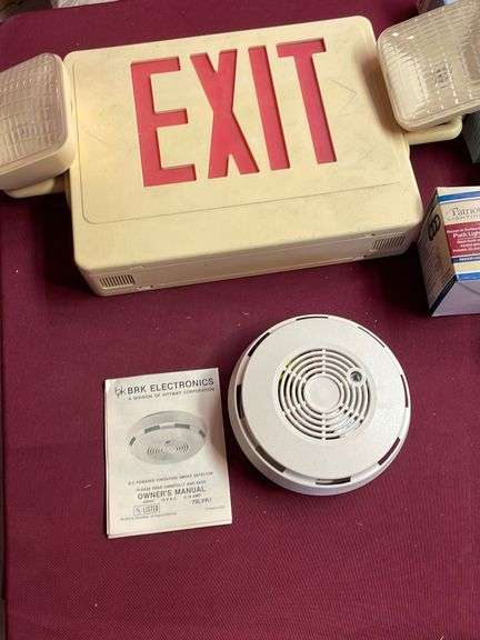 Halon 1211 Fire Extinguishers, Carbon Monoxide Alarm, Smoke Detector ...