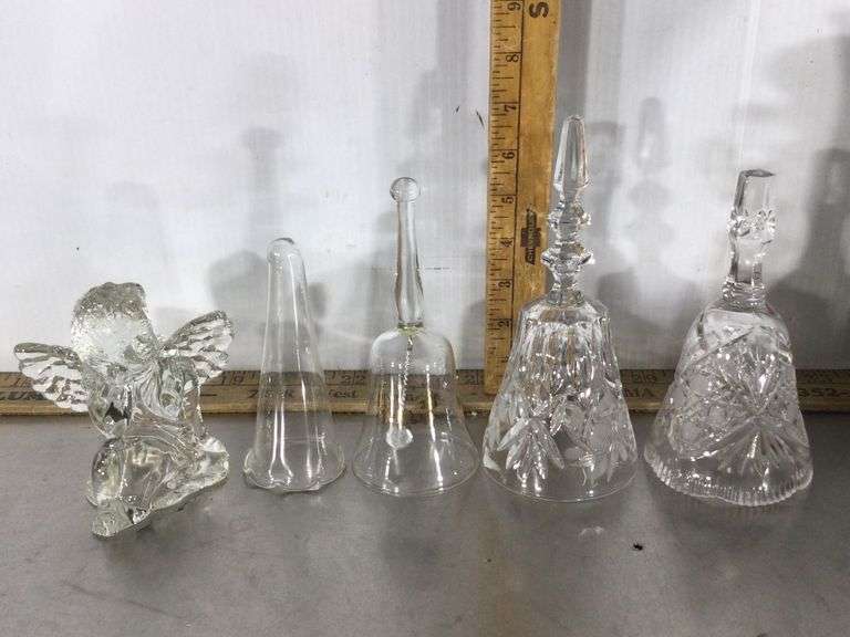 Crystal Bells & Glass, Vases, Figurines, Pot Holders, Apron & More ...