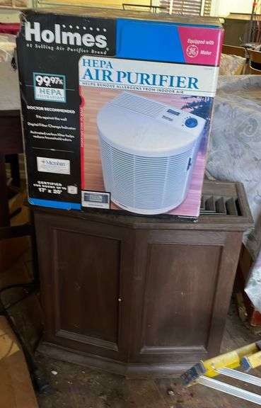 Sears Humidifier 2’T, 26”W, 13”D + HEPA Air Purifier - Sherwood Auctions