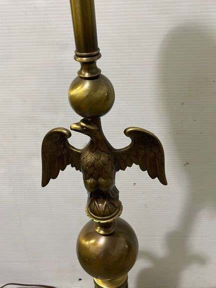 Eagle Floor Lamp (Works) - Sherwood Auctions