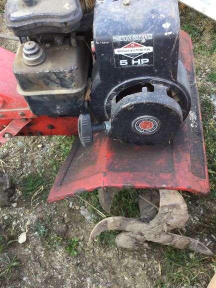 Dynamark Rototiller (has compression) - Sherwood Auctions