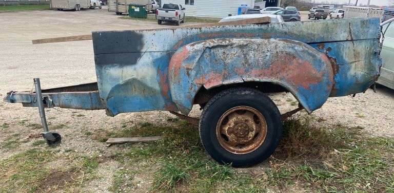 Homemade Studebaker Pickup Box Trailer - Sherwood Auctions