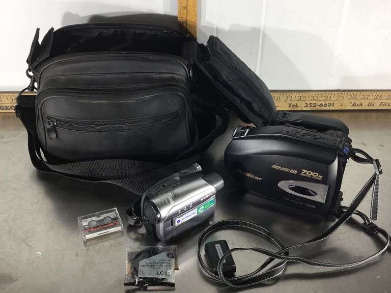 Quasar and Sony Video Cameras - Sherwood Auctions