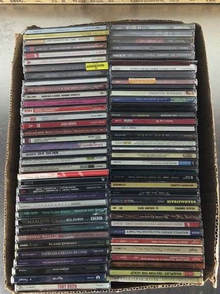 Box of CDs - Sherwood Auctions
