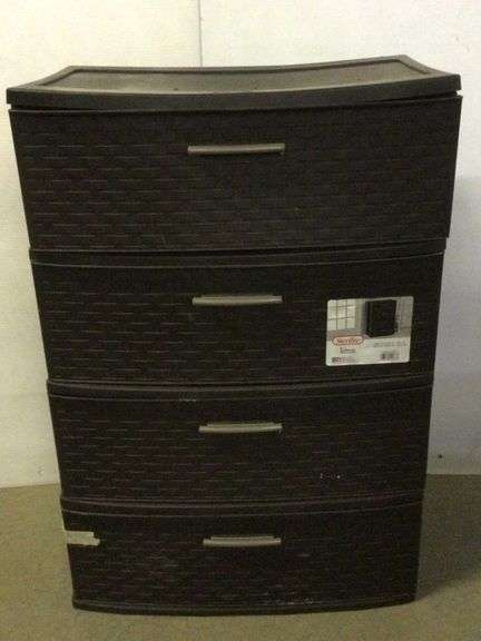 Sterilite 4 Drawer Storage Unit - Sherwood Auctions