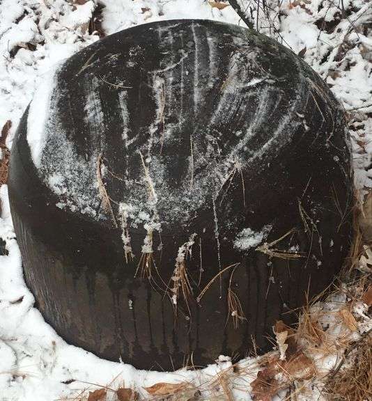 Cast Iron Scalding Pot, 30'' Diameter x 20'' Deep - Sherwood Auctions