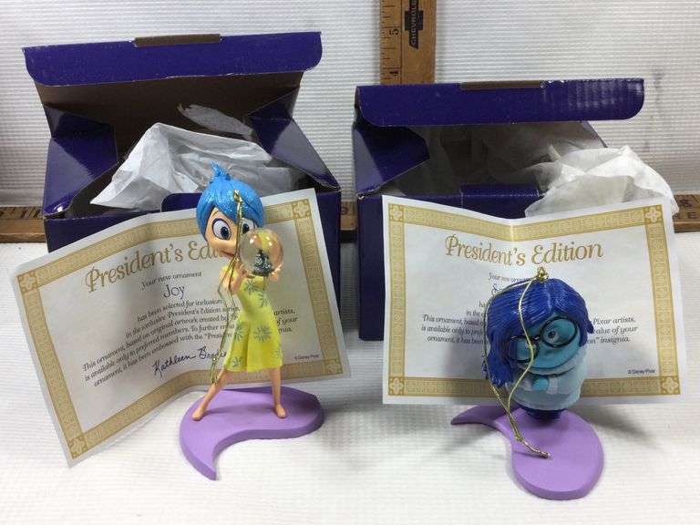 2 Disney’s Pixar “Inside Out” President’s Edition Ornaments - Sherwood ...