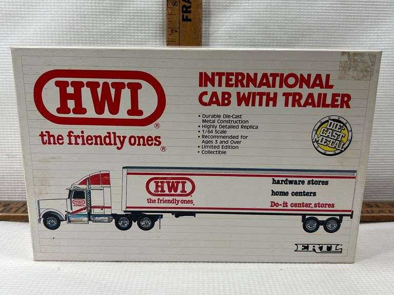 HWI Internatinal Cab and Trailer - Sherwood Auctions