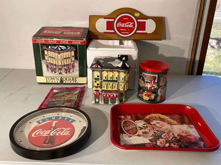 Coca-Cola Town Square Collection + Other Coca-Cola Items - Sherwood ...