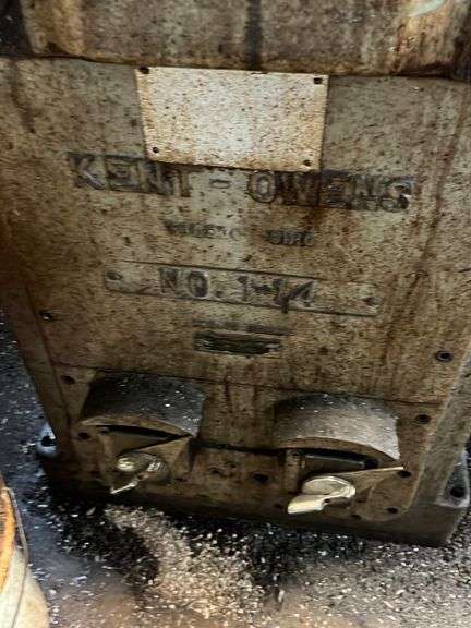 Kent Owens #1-14 Horizontal Mill - Sherwood Auctions