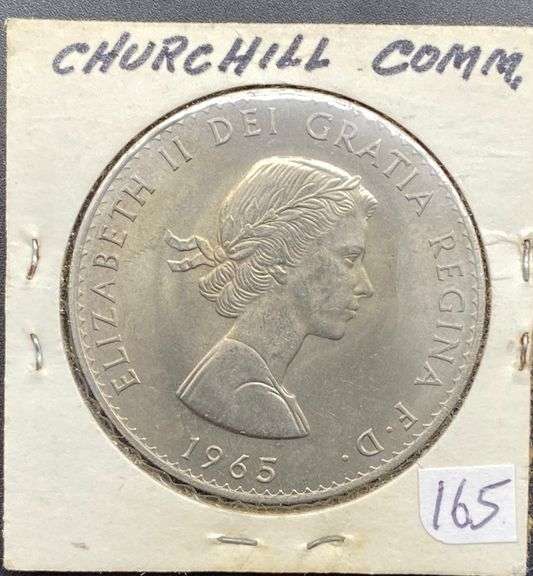 1965 Churchill Commemorative Coin - Sherwood Auctions