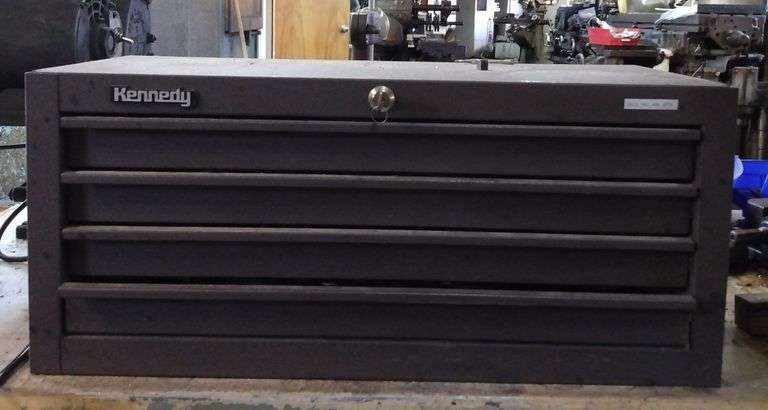 Kennedy Tool Chest w/ Key & Bits - Sherwood Auctions