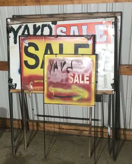 Yard Sale Signs - Sherwood Auctions