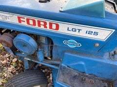 Ford LGT 125 Hydrostatic Lawn Tractor - Sherwood Auctions