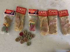 Daisy Cap Gun + Unopened Packages of Caps - Sherwood Auctions