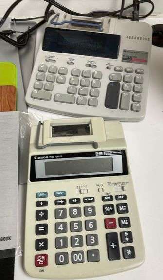 Canon P23-DH II, Texas Instruments TI-5045 SC + Clipboards - Sherwood ...