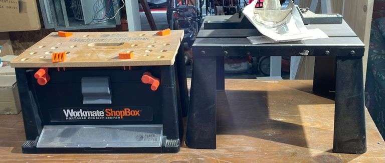 Craftsman Router Table + Black & Decker Workmate Shopbox - Sherwood ...