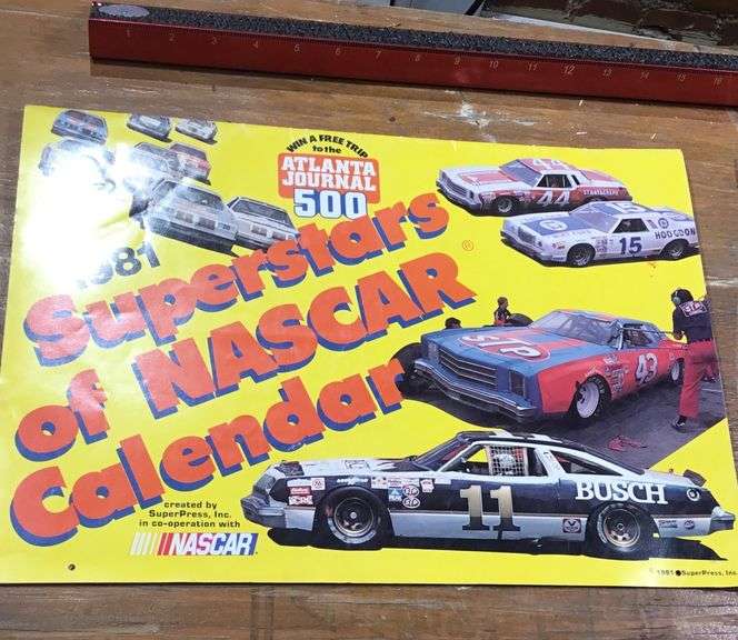 Assorted Vintage Racing Calendars - Sherwood Auctions