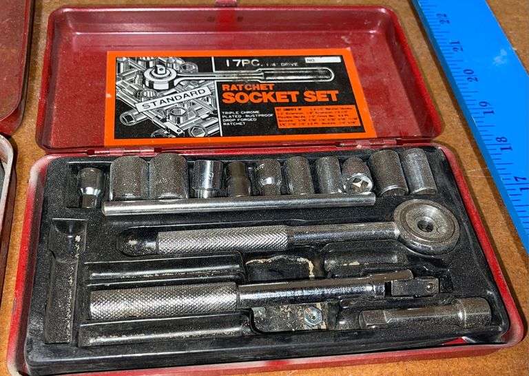 Craftsman Ratchet Set + Standard & Metric Ratchet Sets - Sherwood Auctions