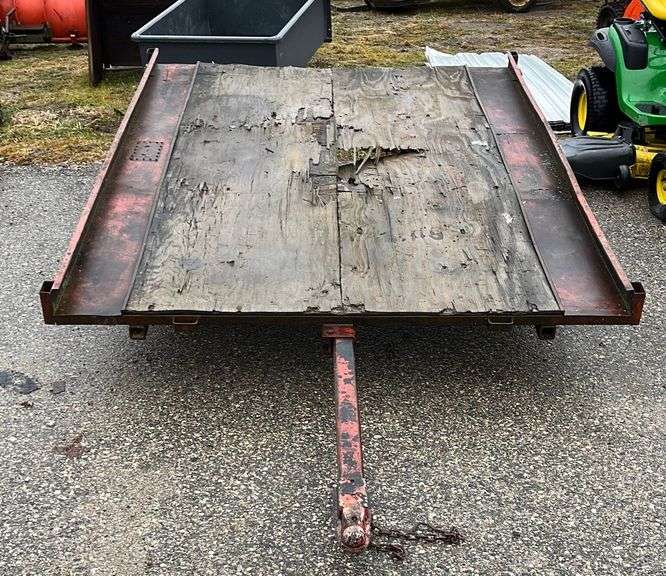 Single Axel Utility Trailer - Sherwood Auctions