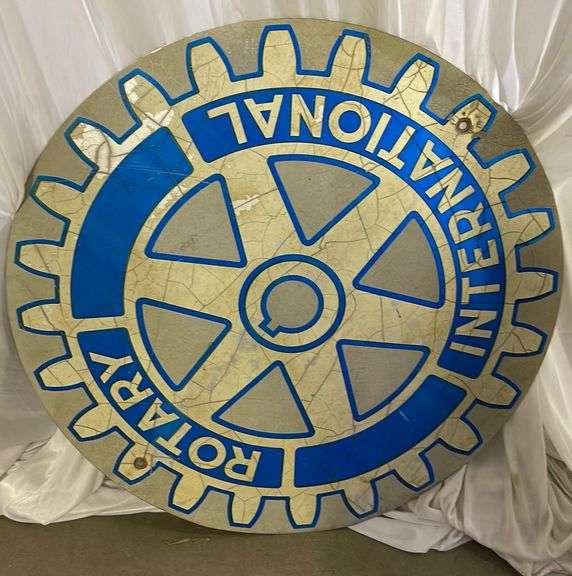 International Rotary Metal Sign - Sherwood Auctions