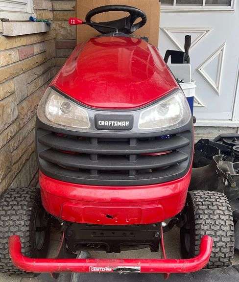 Craftsman 46” Mower Deck Lawnmower w/ 2 Bagger System- does not run ...