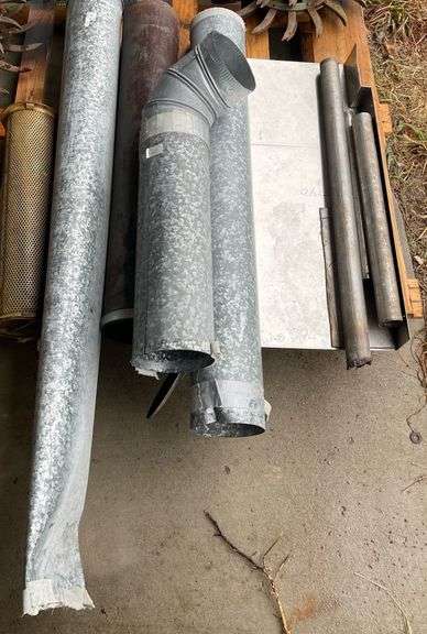 Vent Pipes , Exhaust& Misc Steel Items - Sherwood Auctions