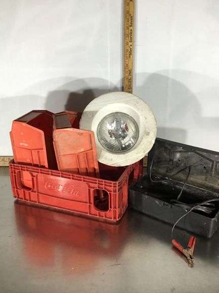 Wagner Halogen Light and Storage Bins - Sherwood Auctions