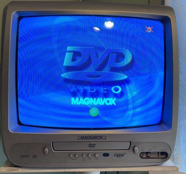 Magnavox 13” television with DVD player - Sherwood Auctions