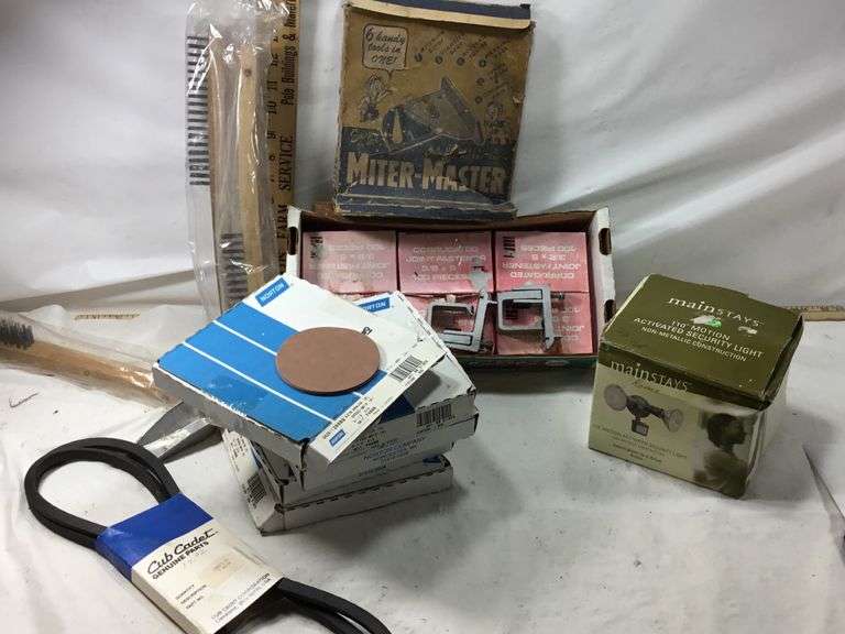 Miter-Master, Cub Cadet Belt and More! - Sherwood Auctions