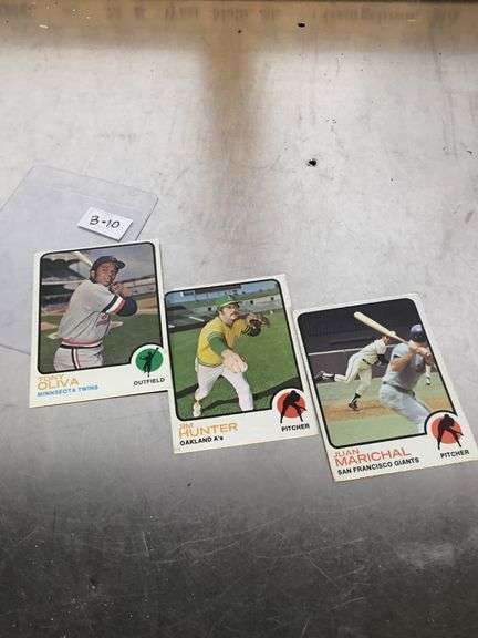 1973 Topps Baseball Cards - Sherwood Auctions