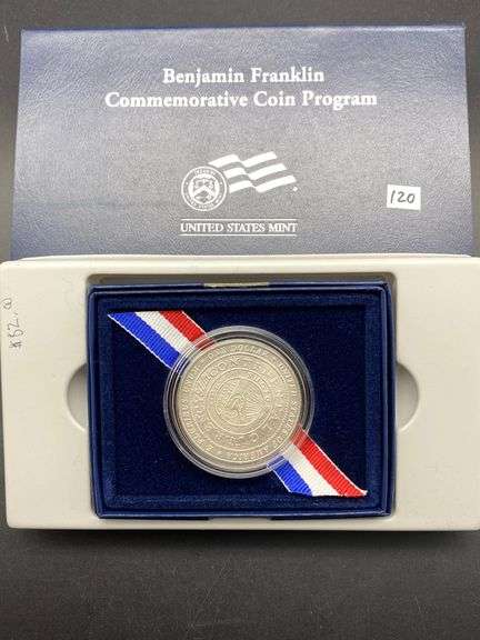 U.S. Mint Benjamin Franklin Commemorative Coin Program - Sherwood Auctions