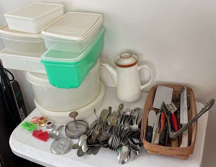 Silverware & Tupperware - Sherwood Auctions
