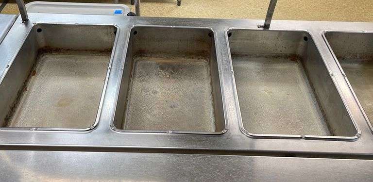 Duke MFG. Co. Model No. G-5-CBSSPM, 5 Pan Steam Table w/ 956-5-M ...