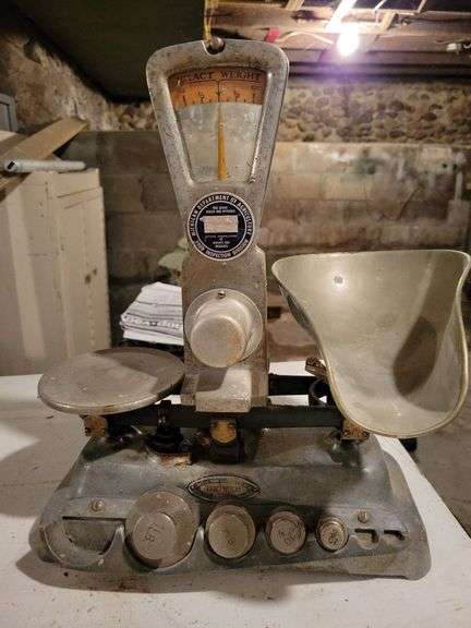 Exact Weight Vintage Scale - Sherwood Auctions