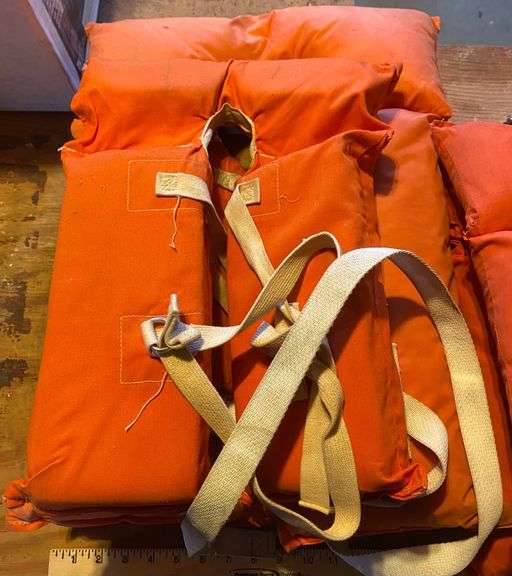 Vintage Life Vests - Sherwood Auctions