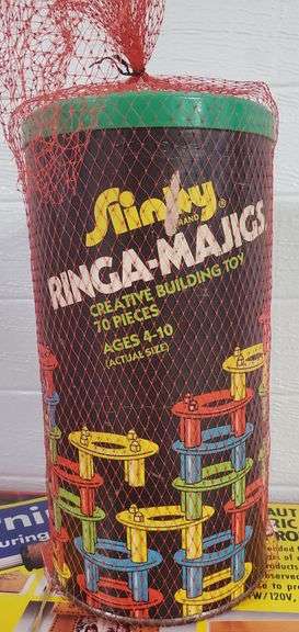 Slinky Ringa-Majigs, Calligraphy Kit, + more - Sherwood Auctions