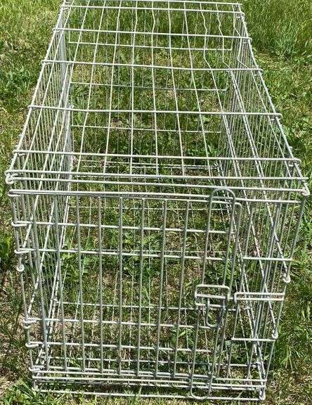 Wire Animal Cage 36” x 19” x 22” - Sherwood Auctions