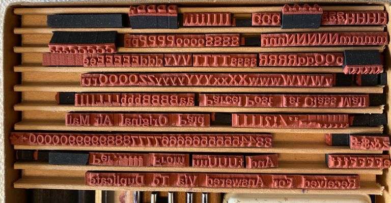 Office Outfit Stamps - Sherwood Auctions