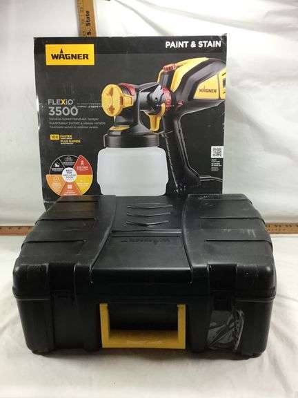 Wagner Flexio 3500 Variable Speed Handheld Sprayer - Sherwood Auctions