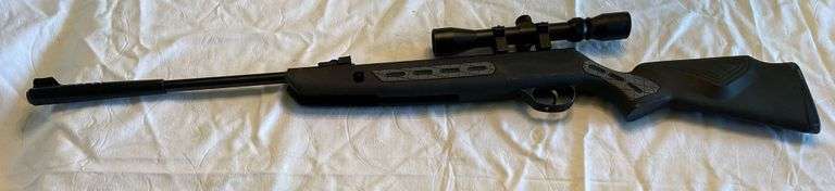 Bataan Striker Pellet Rifle, single shot + Optima Scope 9x32 - Sherwood ...