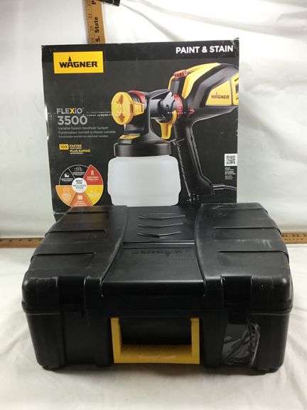 Wagner Flexio 3500 Variable Speed Handheld Sprayer - Sherwood Auctions