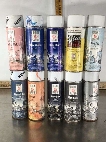 Design Master Spray Paints - Sherwood Auctions
