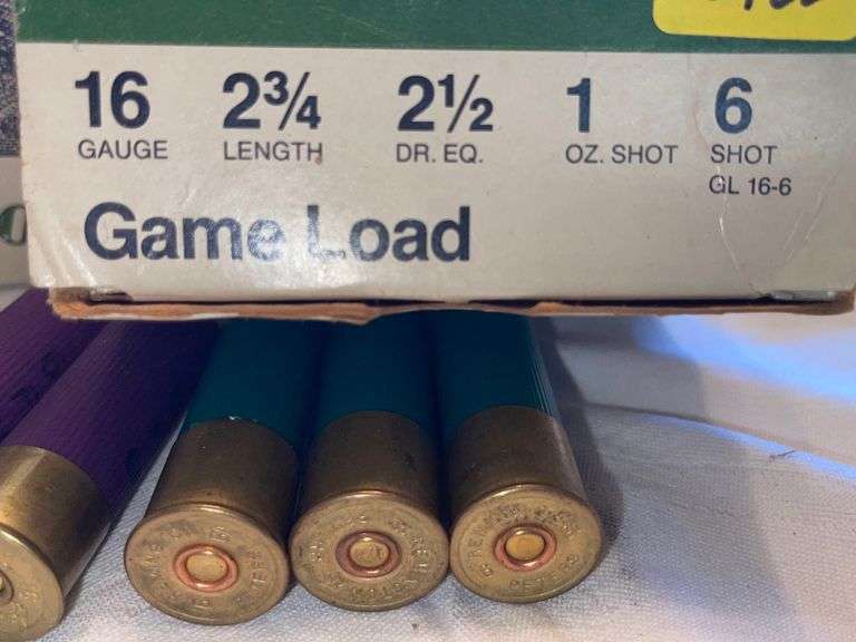 51 Remington 16 Gauge Shotgun Shells - Sherwood Auctions
