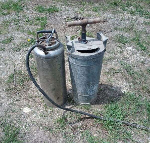 Vintage Hand Pump Sprayers - Sherwood Auctions