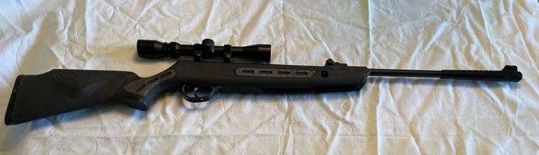 Bataan Striker Pellet Rifle, single shot + Optima Scope 9x32 - Sherwood ...