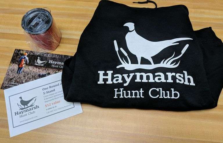 Haymarsh Hunt Club Hoodie, Mug & Trap Shooting Certificate - Sherwood ...