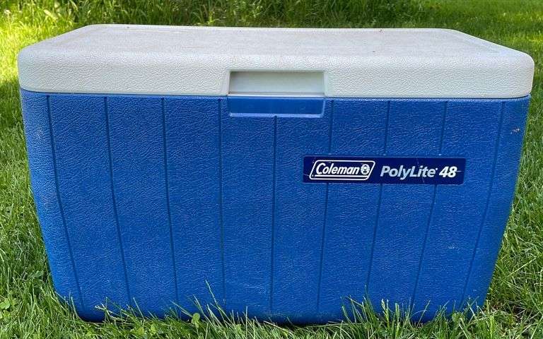 Coleman PolyLite 48 Cooler - Sherwood Auctions