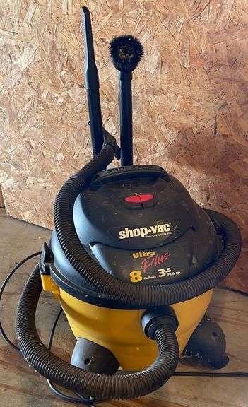 Shop Vac Ultra Plus 8 gallon Wet/Dry Utility Vac - Sherwood Auctions
