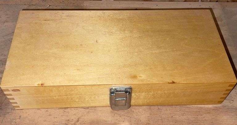 Forstner Bit Set 16 pcs in Wooden Storage Box - Sherwood Auctions